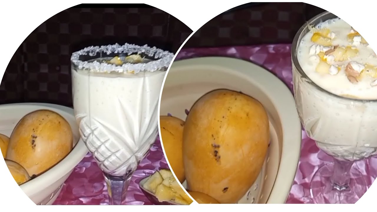 Mango Milkshake Recipe by Delish Cuisine Hub | 2 ways mango milkshake ...