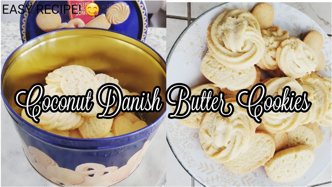 Best Christmas Coconut Danish Butter Cookies|Festive Season|Festive ...