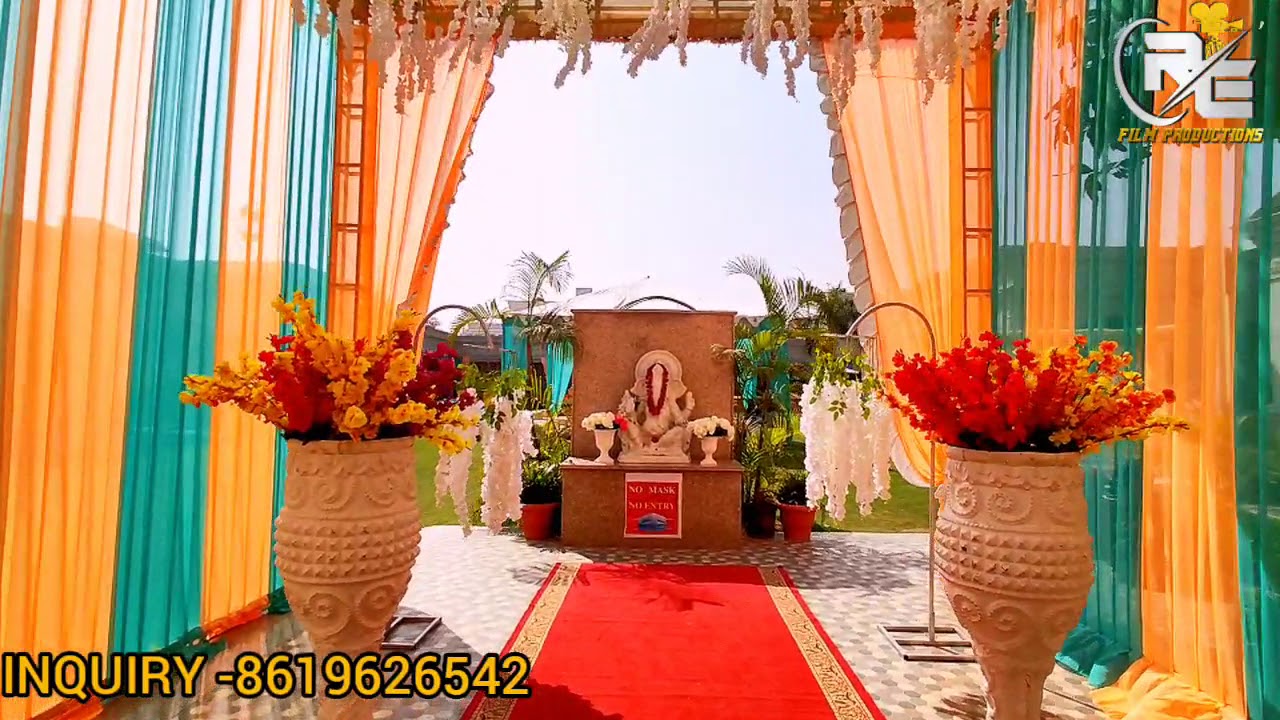 WEDDING DECORATION || BHAAT FUNCTION|| REFP ||8619626542 - YouTube