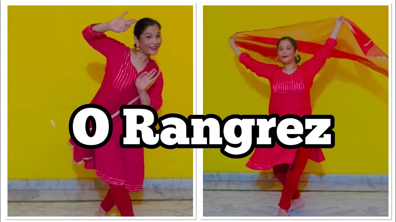 Easy dance steps on O Rangrez / Bhag Milkha bhag - YouTube