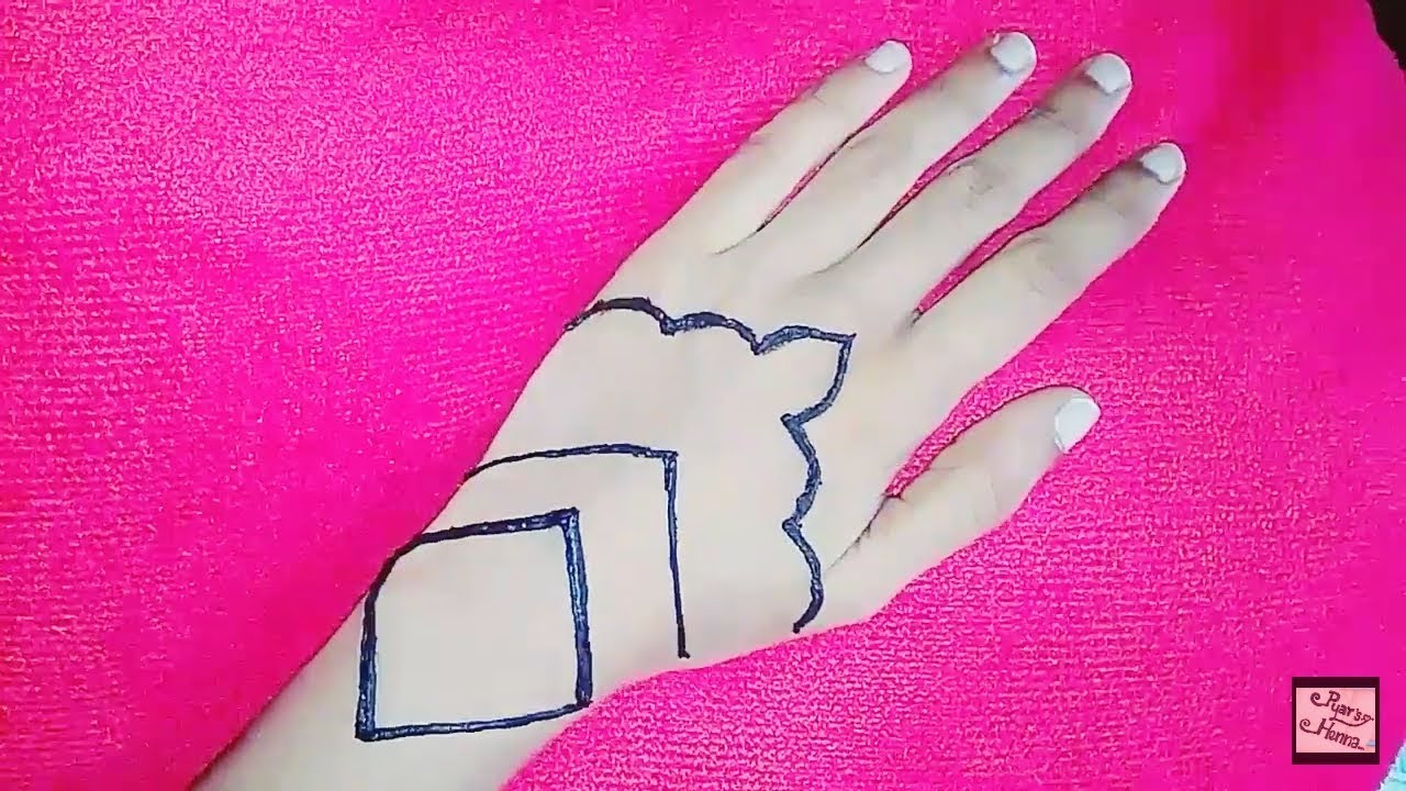 Easy and Stylish Mehndi Design| |For Back Hand| |Pyar's 💘 Henna #1 ...