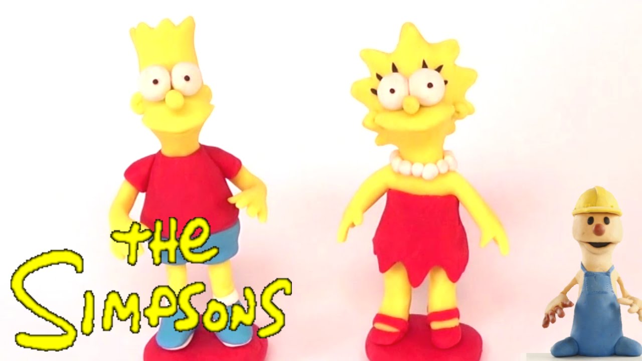 Bart and Lisa - The Simpsons 2 | PLAY DOH | PLAY with CLAY - YouTube