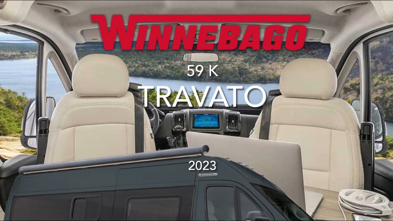 Top selling Class B Van - Winnebago TRAVATO 59K - walk through - rear ...