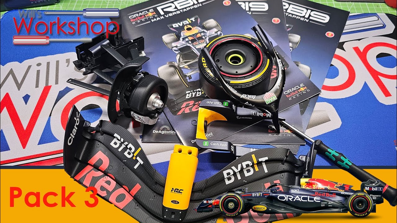 Build Max Verstappen's Red Bull RB19 F1 Car - Pack 3 - Stages 6 - 8 ...