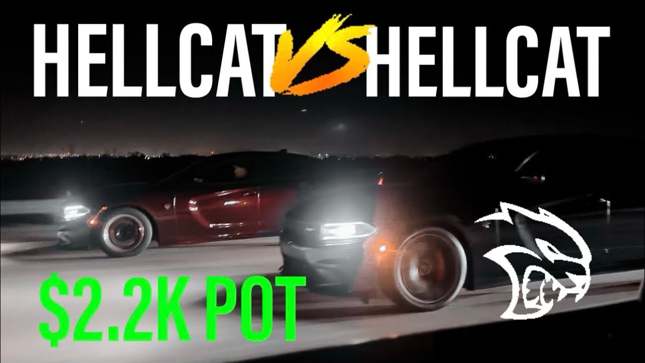 HELLCAT VS HELLCAT 2.2KPOT #hellcat #charger #mexico #racing - YouTube