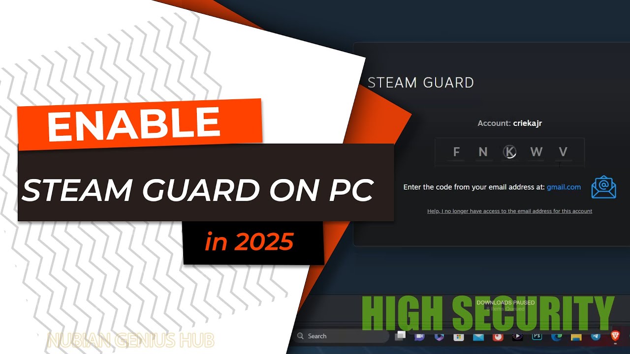 How to Get Steam Guard on PC 2025: Turn On, Enable & Activate (Mobile ...