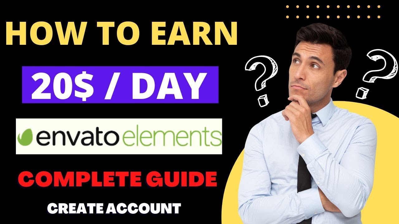 How to Make Money Online by Envato Element | Create Envato Element ...