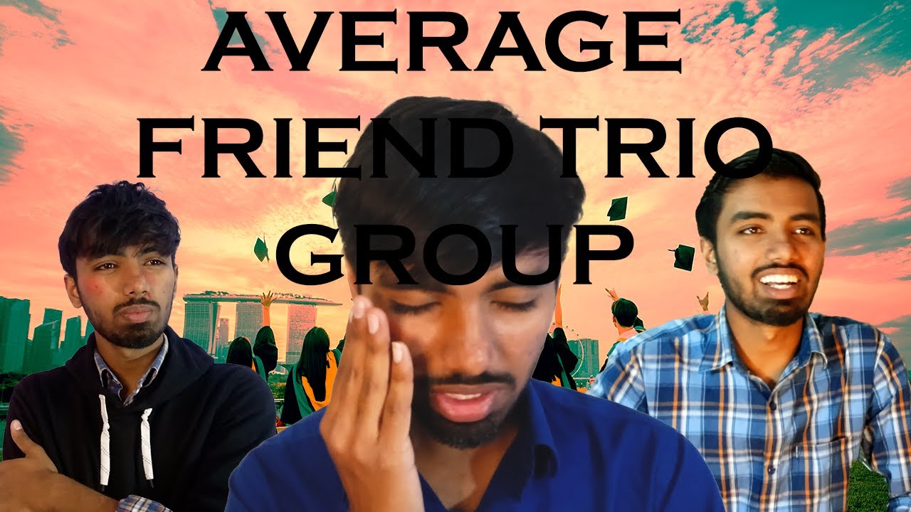 Average friend trio group | Vipul ki ladai | Vishesh - YouTube