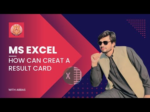 How to create a result card - YouTube