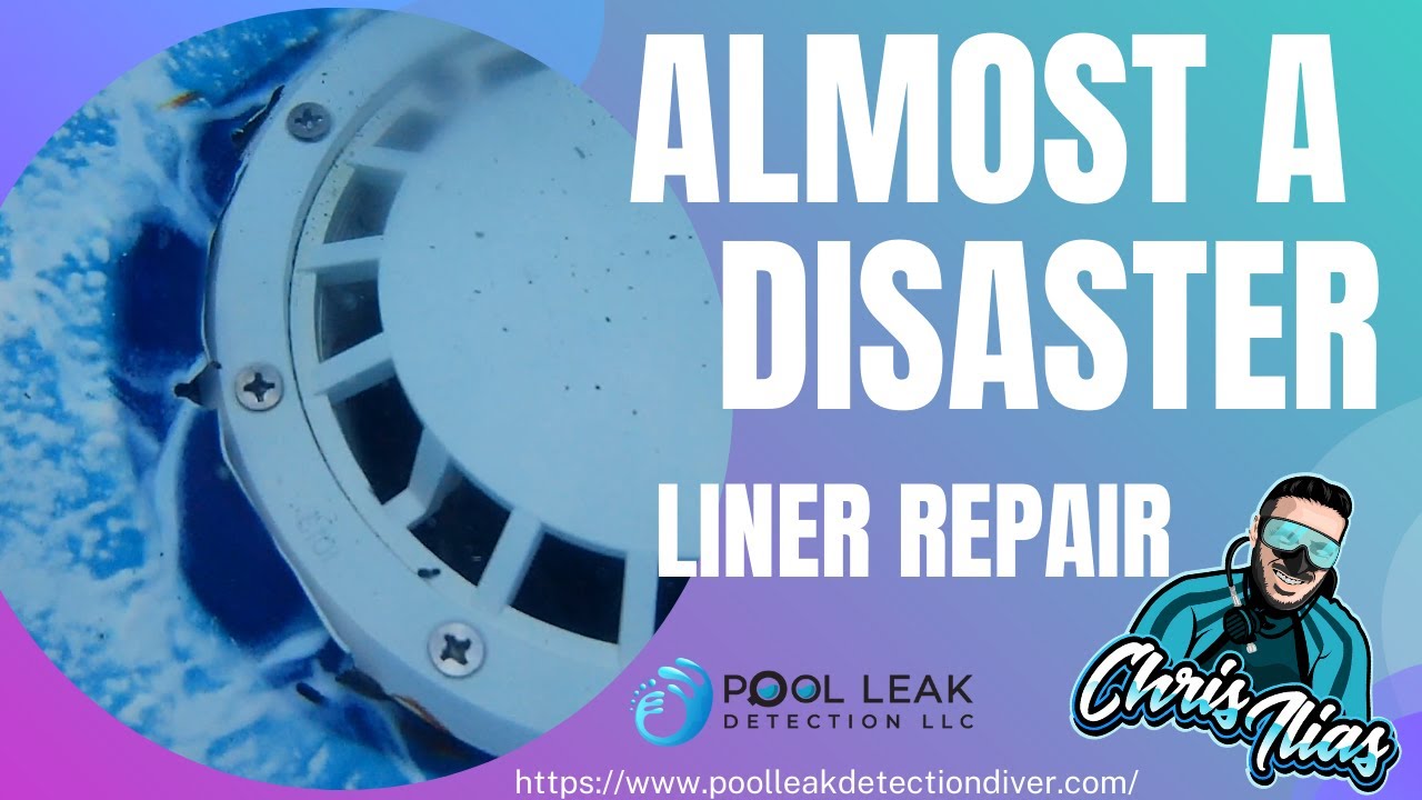 Preventing a Pool Disaster! Liner Repair - YouTube