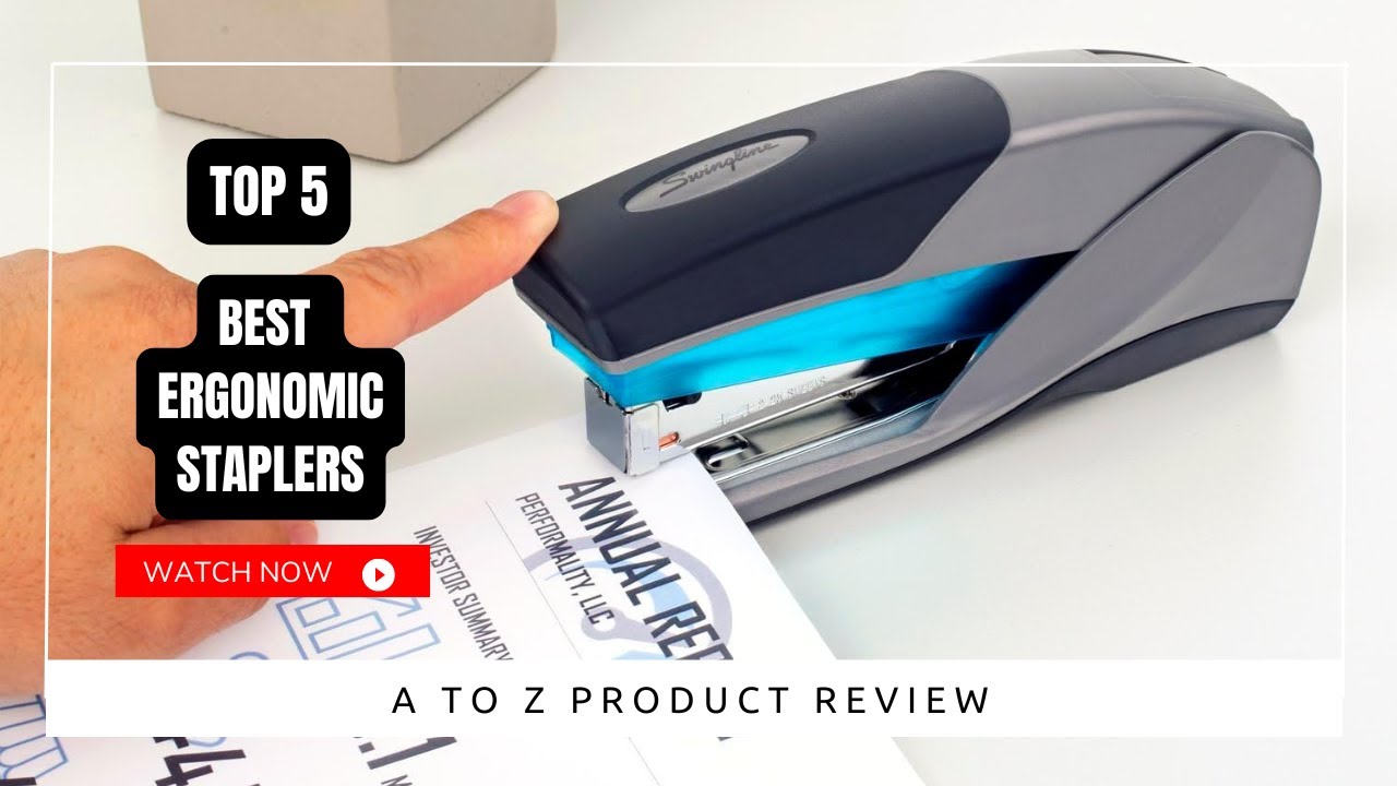 Best Ergonomic Staplers On Amazon / Top 5 Product ( Reviewed & Tested ...