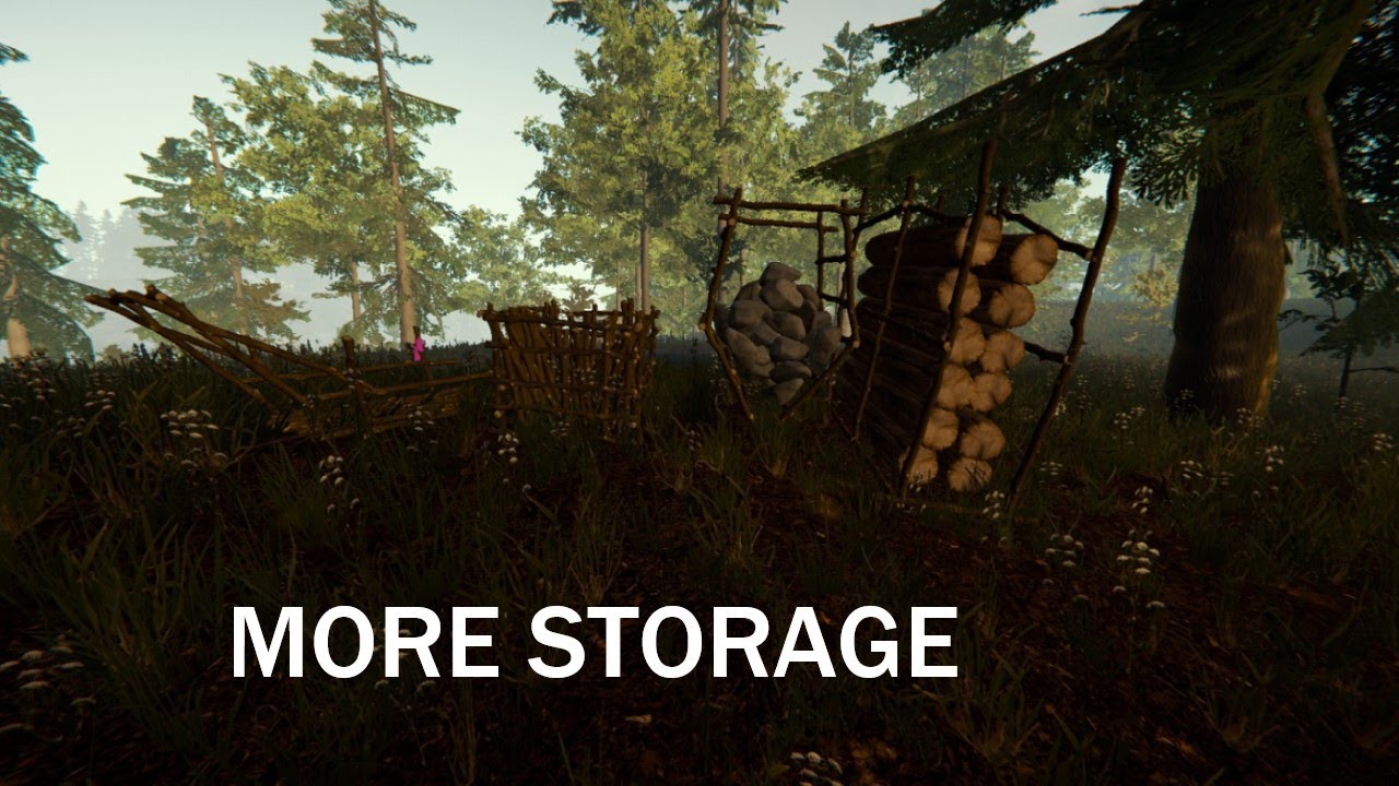 The Forest #2 More storage - YouTube