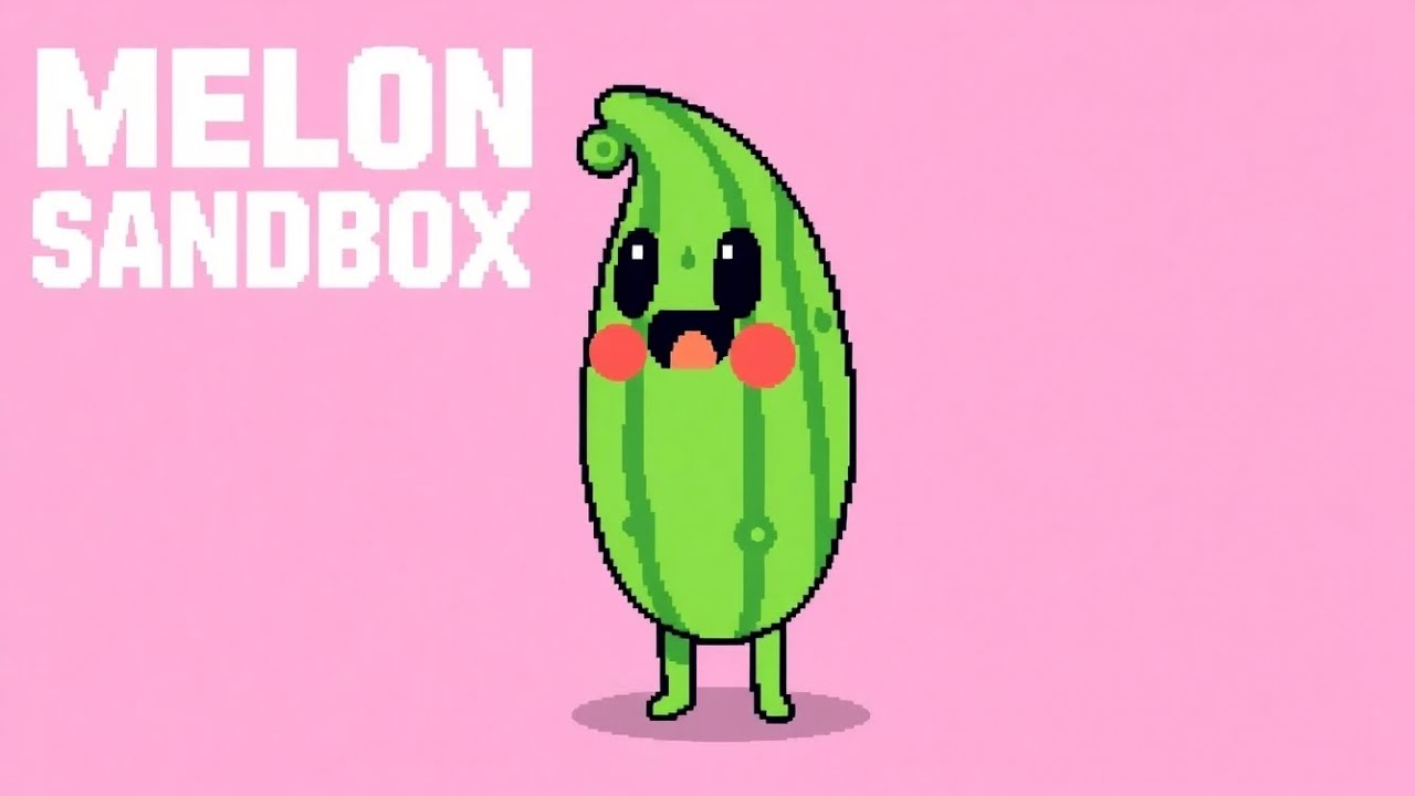 Create a Melon Sandbox Character with Pixel Art Maker! - YouTube