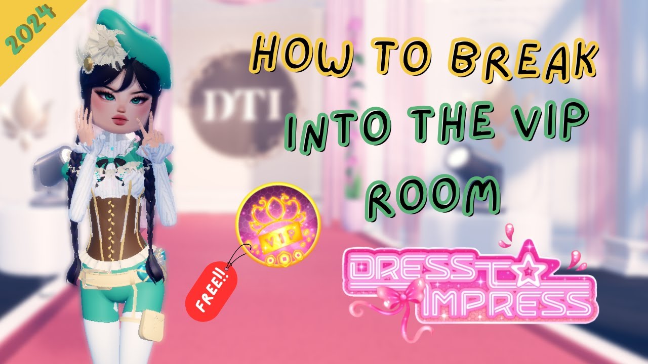 How to get free VIP in roblox DRESS TO IMPRESS! (FREE VIP IN DTI) - YouTube