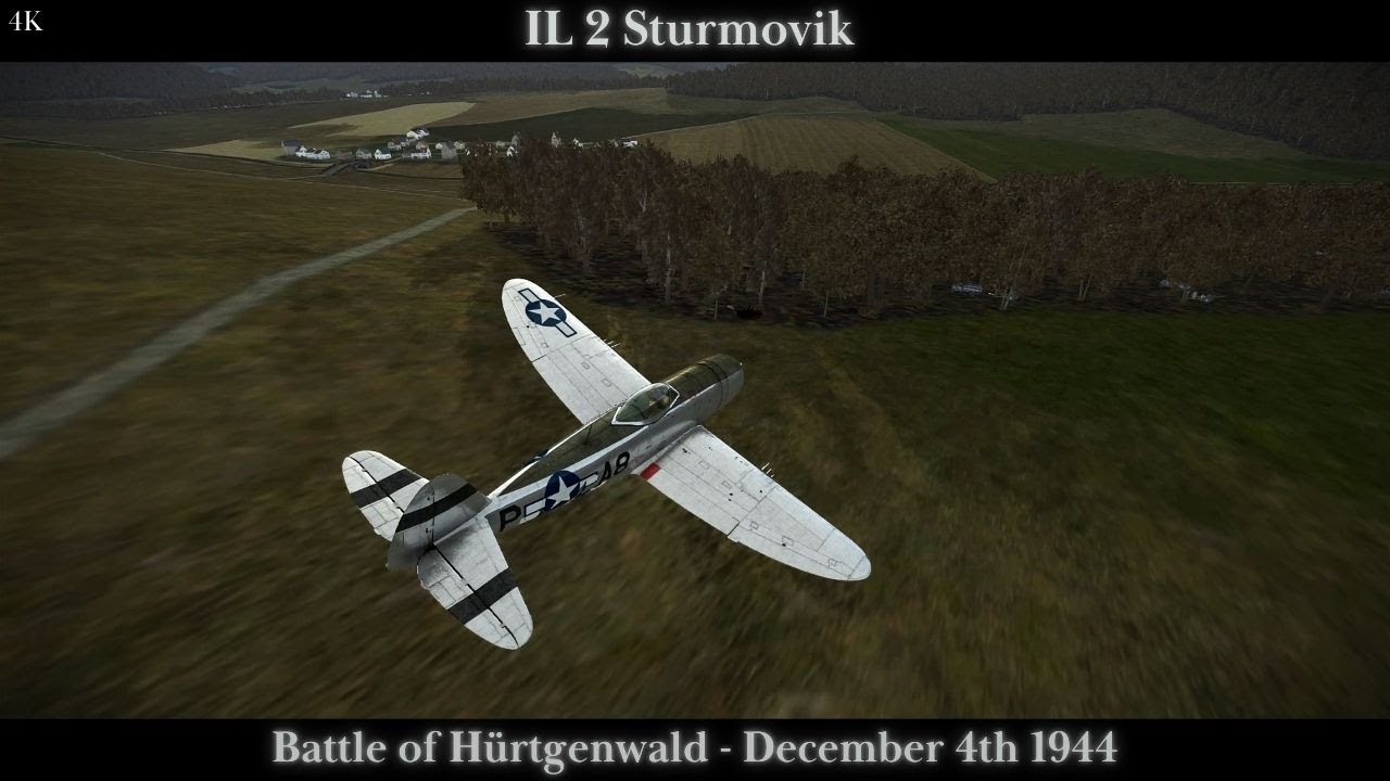 IL 2 Sturmovik Battle of Hürtgenwald - "December 4th 1944" - 4K - YouTube