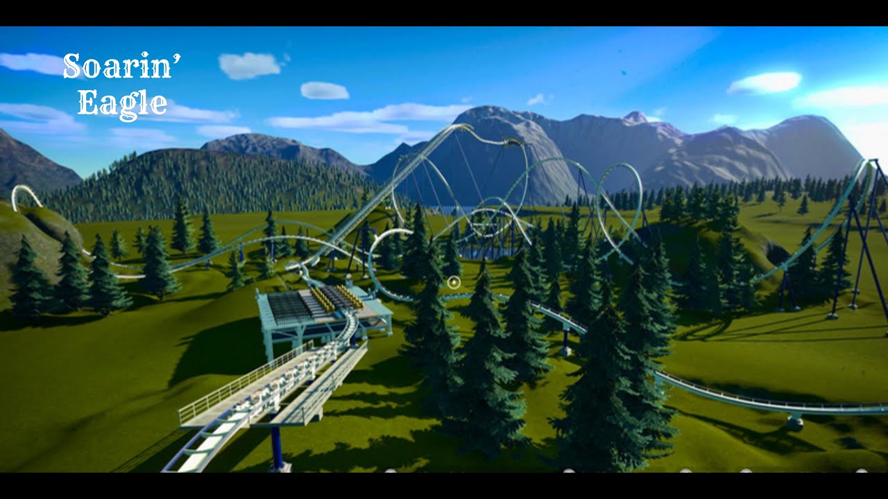 Soarin' Eagle - Planet Coaster - YouTube