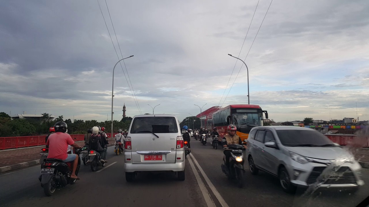 LRT Palembang Stasiun Ampera 20170410 - YouTube