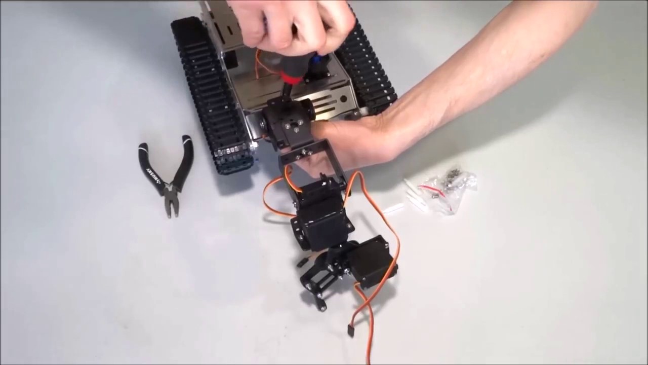 Installing the Manipulator on the Kuman robot cart SM5 1 - YouTube