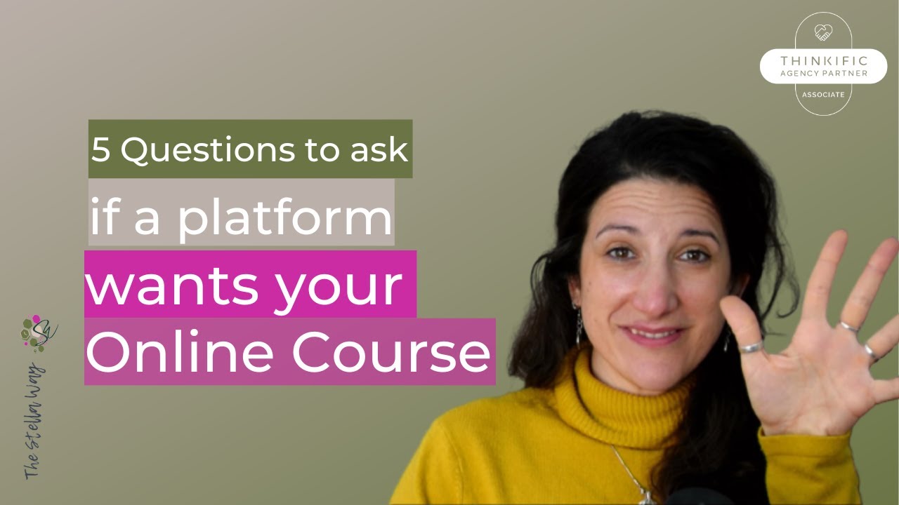 5 Questions to Ask a Platform who Hosts your Online Course - YouTube