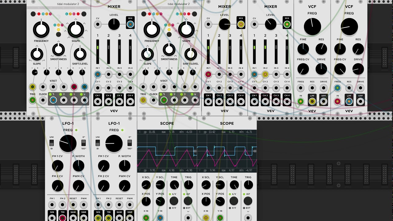 Formant Synthesis in VCV Rack - YouTube