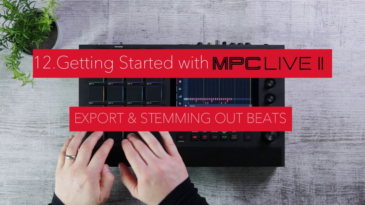 MPC Live II | Export and Stems - YouTube