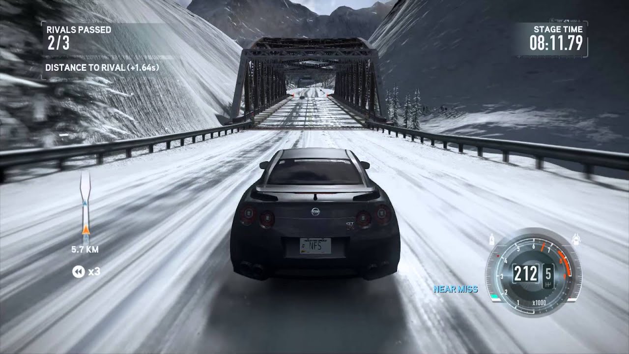 NFS The Run - Cesar DeLEON Battle - Hard - YouTube