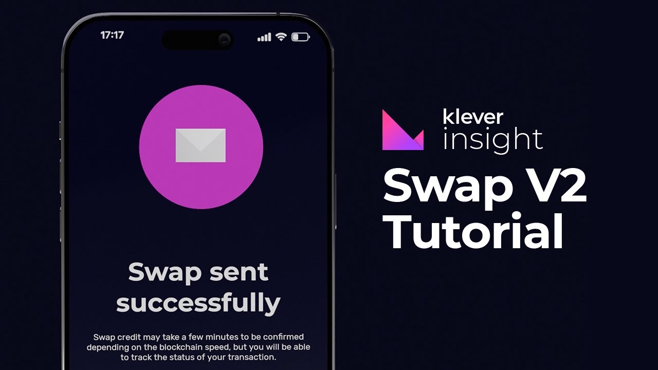 How to Use KleverSwap in Klever Wallet K5 | Klever Insight - YouTube