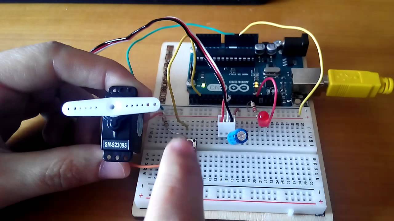 Controlo de cancela - Arduino&Scratch - YouTube