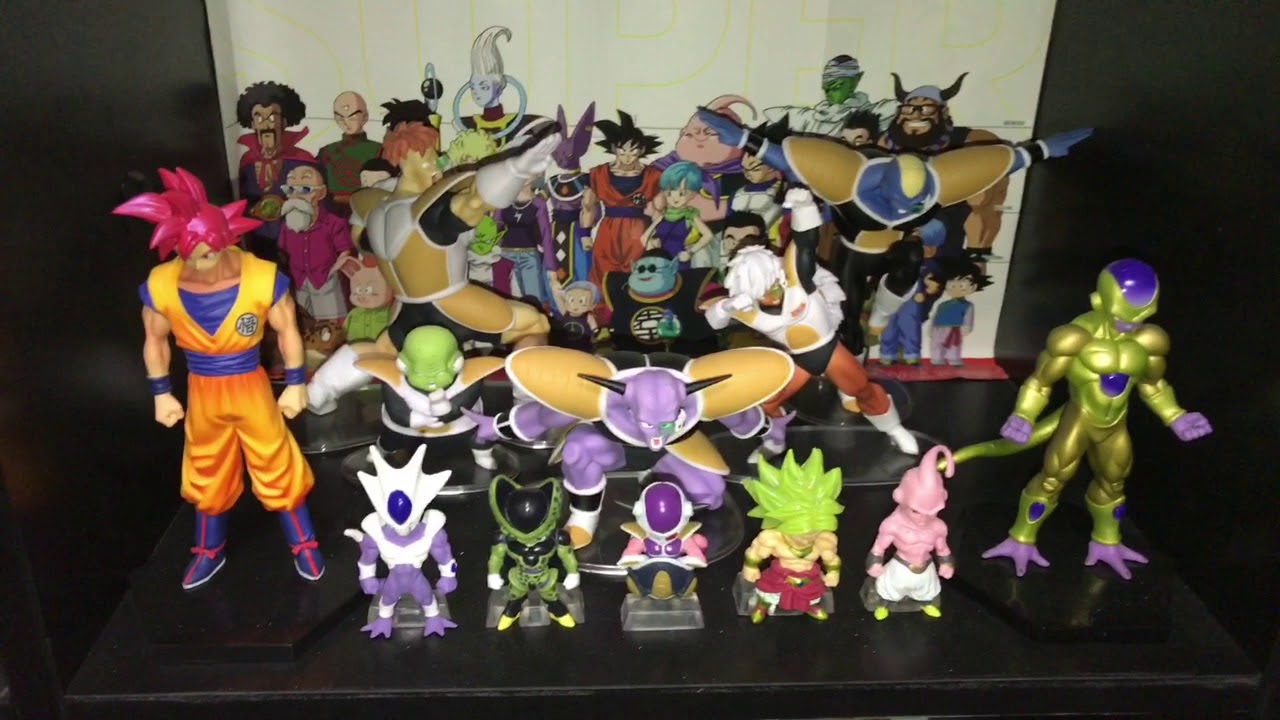 may dragon ball figure collection - YouTube