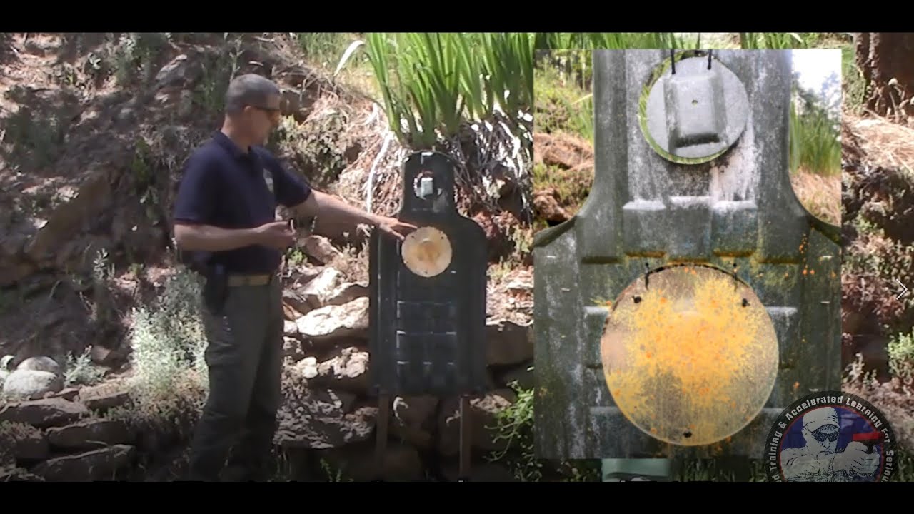 Reactive Targets using T4E .43 Paintball markers, Type E targets, and ...