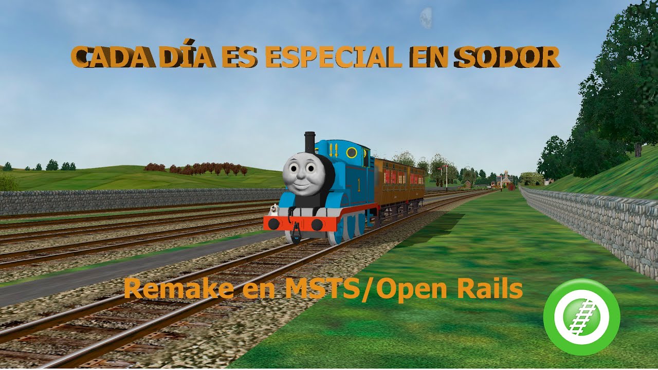 MSTS/Open Rails - Cada día es especial en Sodor - YouTube