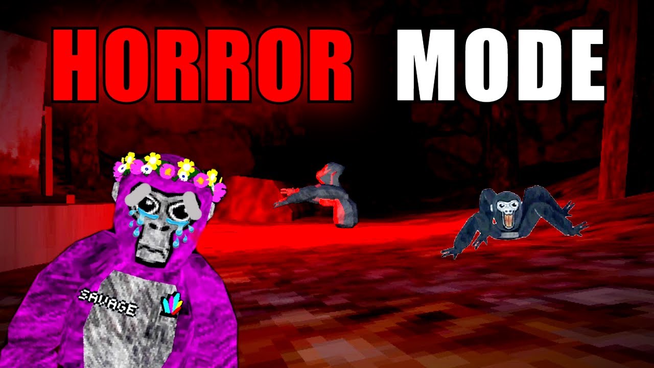 Gorilla Tag HORROR MODE... - YouTube