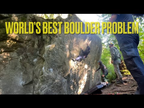 World’s Best Boulder Problem V4 SQUAMISH 🇨🇦 Paradise Valley - Rock Lady ...