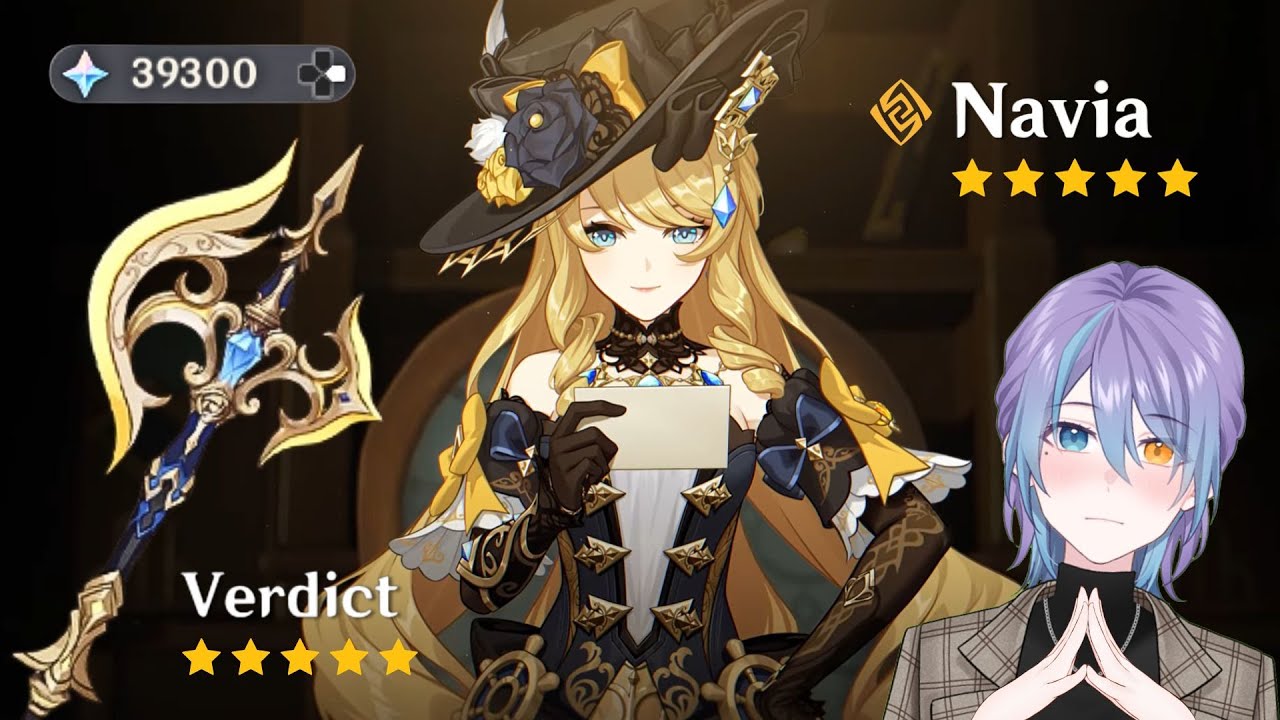 【Genshin Impact】กาชา Navia C0 และ Verdict R1! |【原神】無凸ナヴィアと裁断ガチャ！ - YouTube