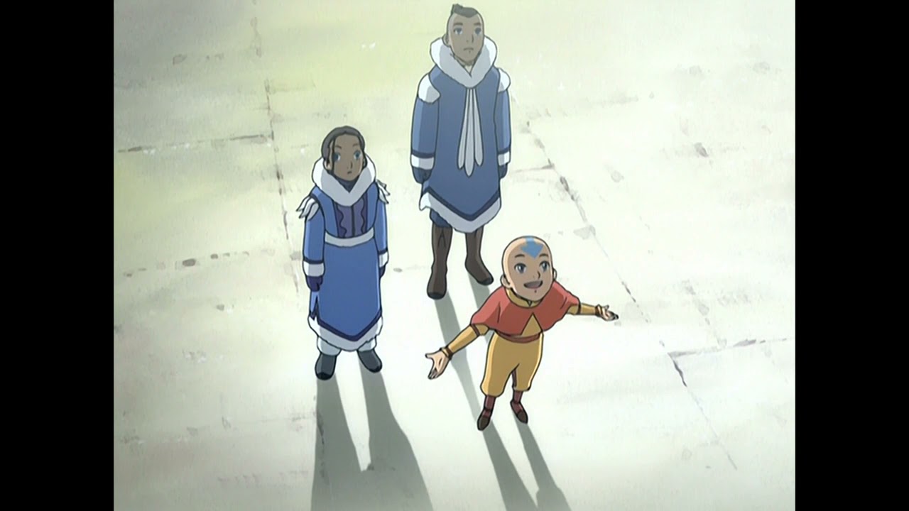 Avatar: The Last Airbender || The Southern Air Temple || Scene 7 Pt 2 ...