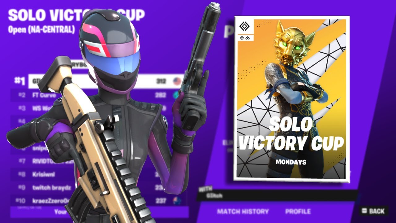 Dominating The Solo Victory Cash Cup 🏆 - YouTube