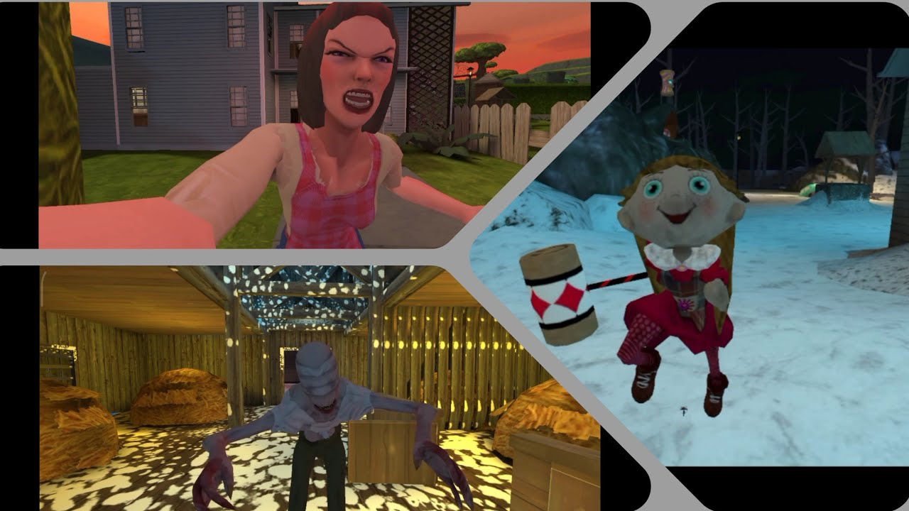 All Jumpscare of the Emily Franchise|The Curse Of Stepmother Emily,The ...