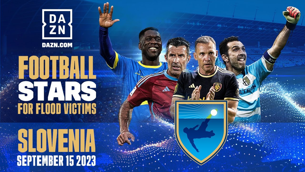 Football Stars For Flood Victims Slovenia Livestream - YouTube