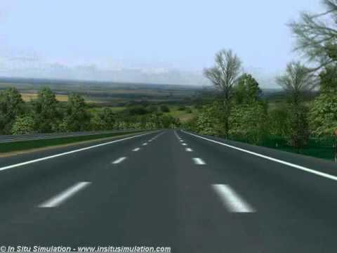 Road 3D visualization model - YouTube