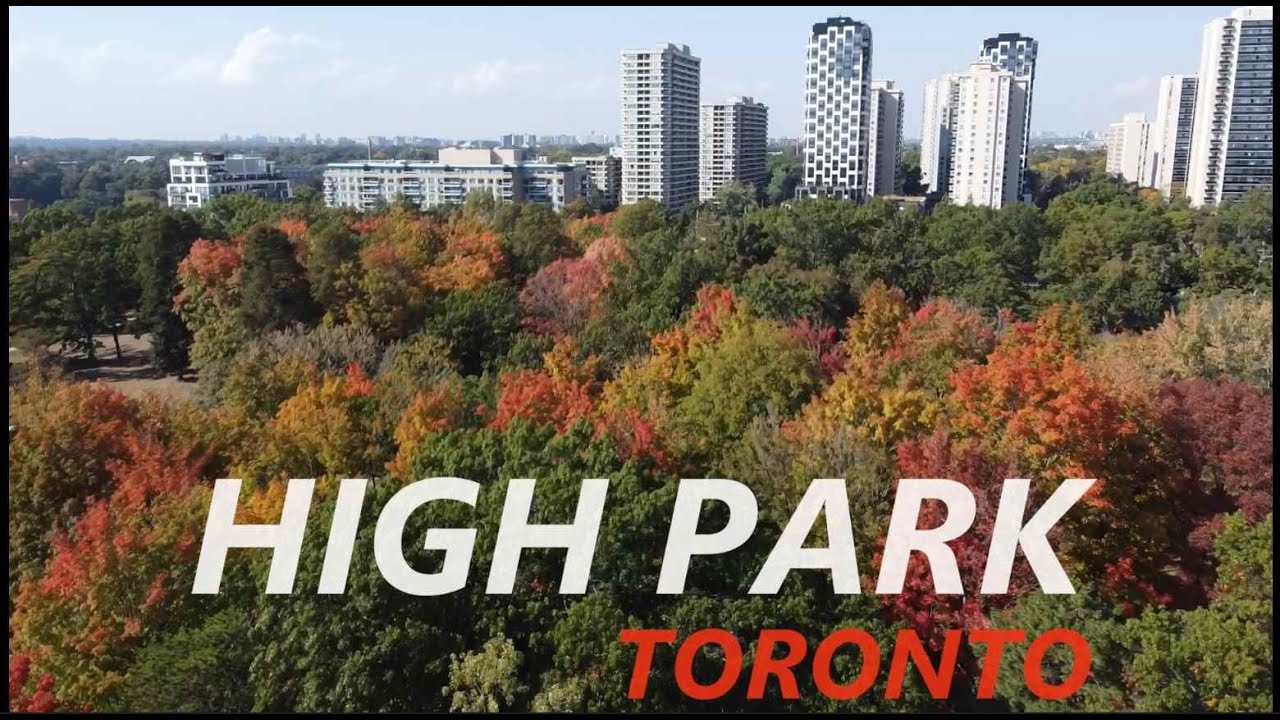 TORONTO HIGH PARK by DRONE // 4K - YouTube