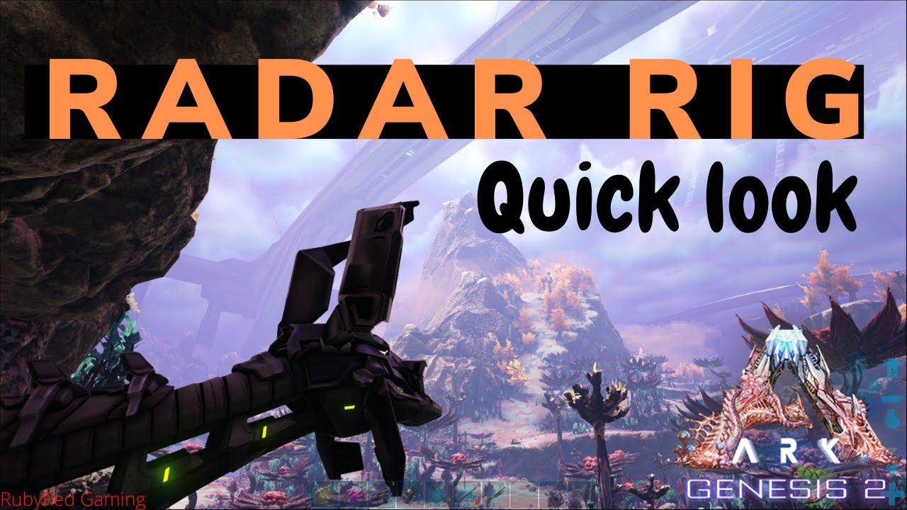 TEK STRYDER RADAR RIG | How To Use it! | Ark Gen2 - YouTube
