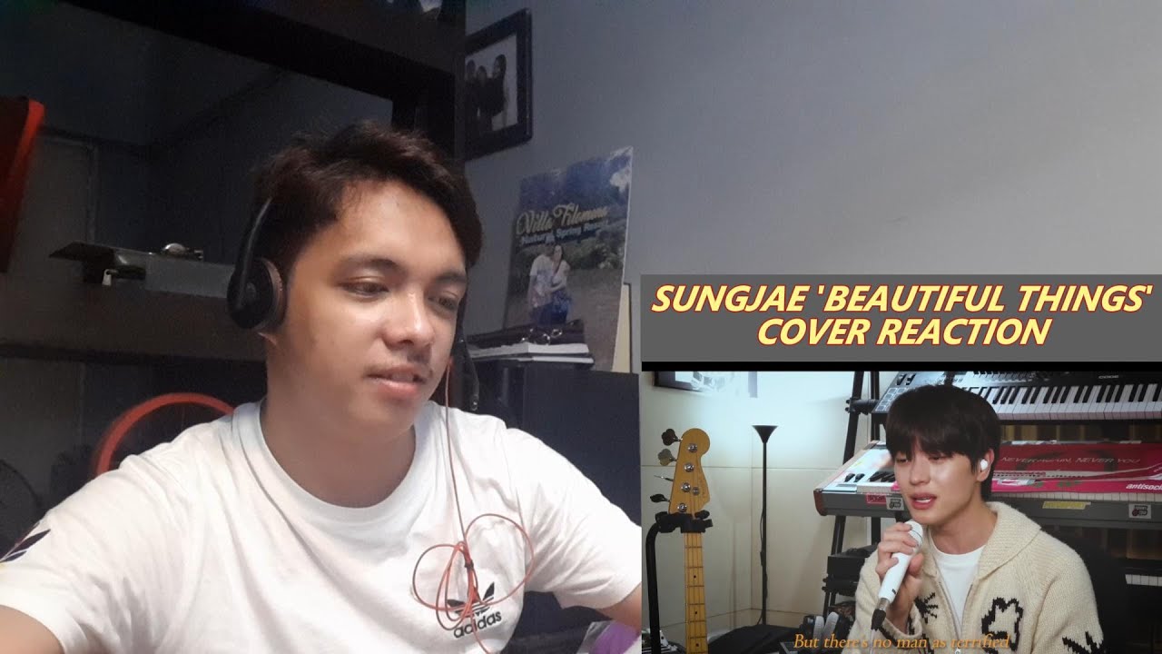 Benson Boone - Beautiful Things (Cover by YOOK SUNGJAE) | Dannle Lance Reacts - YouTube