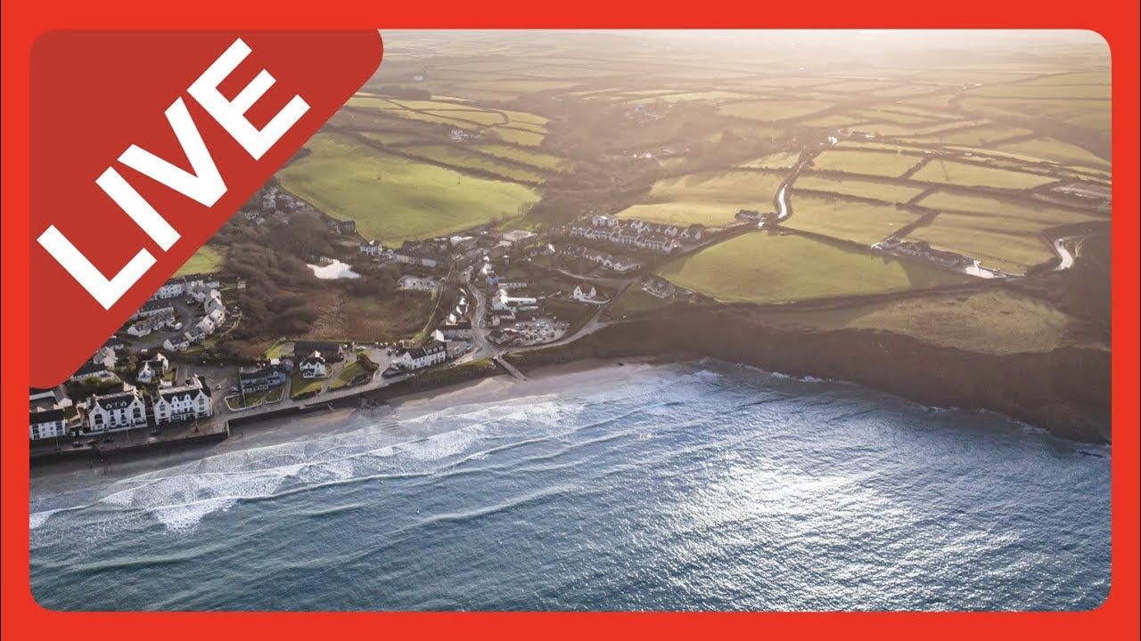 Live Broad Haven Beach Pembrokeshire Webcam - YouTube