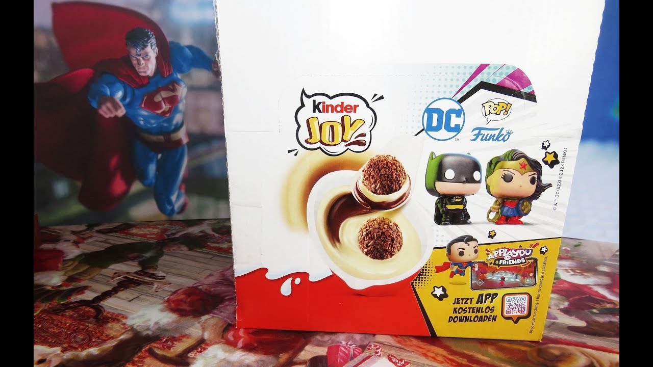 24er Display - Kinder Joy - DC Comics / Helden - 2023 - YouTube