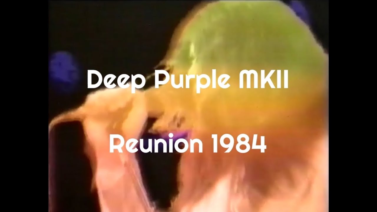 Deep Purple MKII, Perfect Strangers reunion tour (Perth 27.11.1984 ...