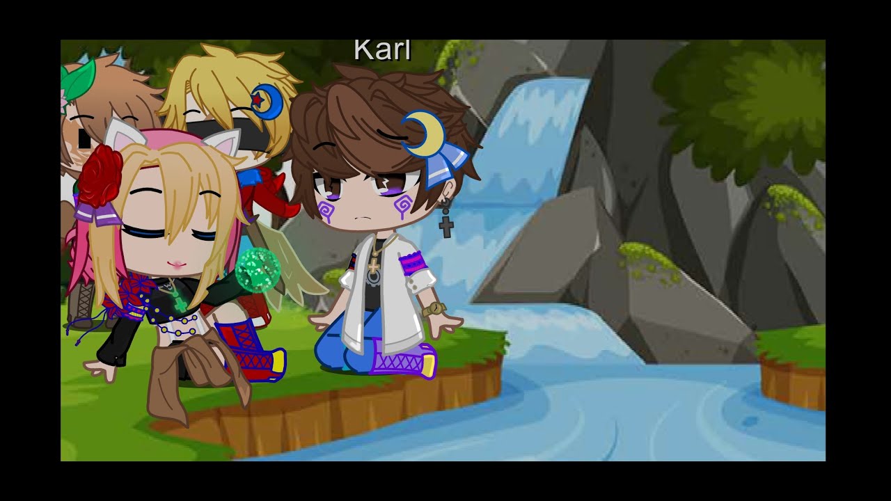 Time is a river||Nihachu and Karl Joacb||Au||Dream SMP||Gacha - YouTube
