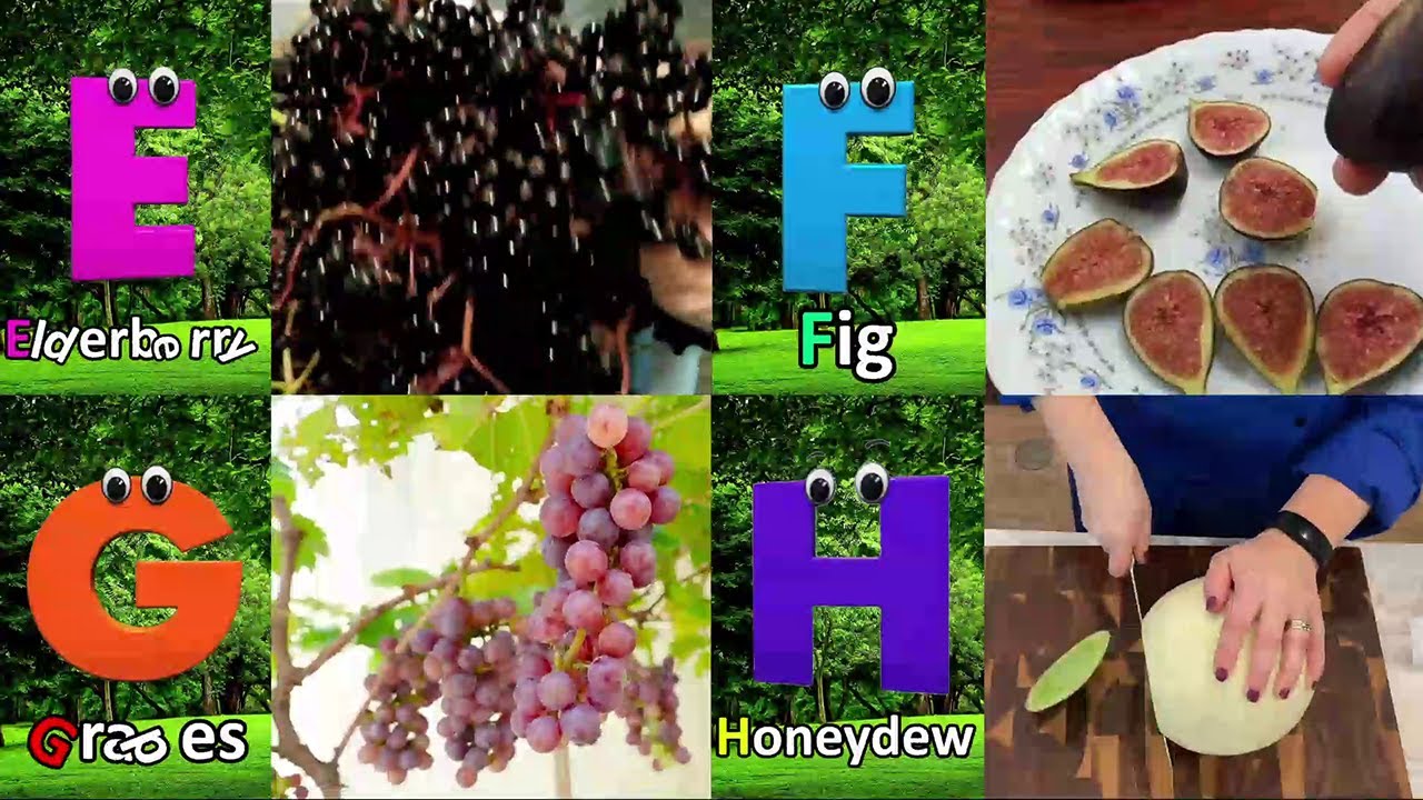 Fruit ABC Song for Kids | ABC Fruit song | Alphabet Fruit song for ...