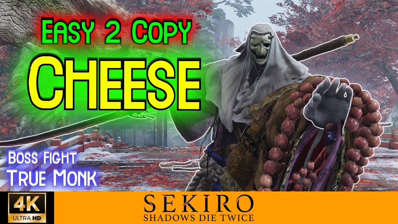 BEST True Monk CHEESE in Sekiro - YouTube