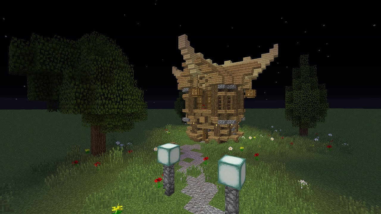 [Tutorails] how to build a Enchantment hut - YouTube