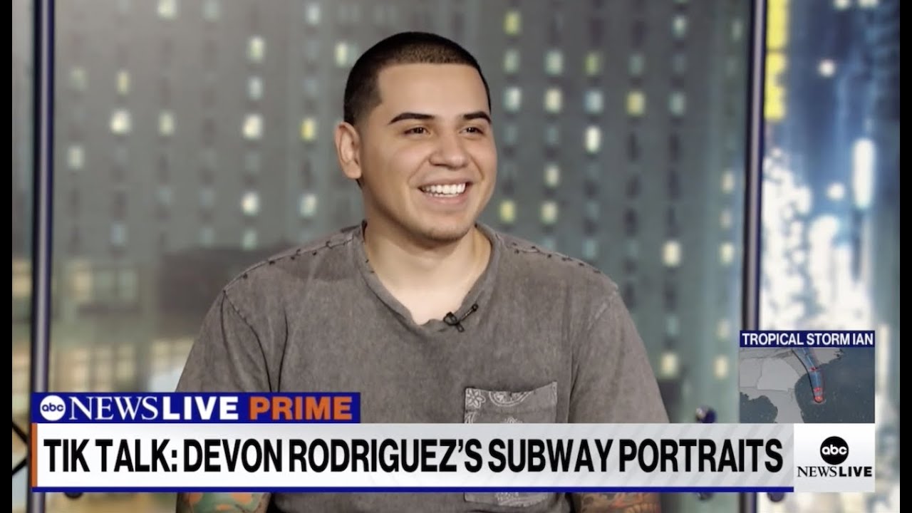 ABC 7: Linsey Davis interviews Devon Rodriguez for Tik Talk - YouTube